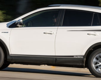 New Set of Stickers Decal Stripe Body Kit Sport Side Door Sticker ...