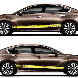 Custom Design Side Stripe Decal Graphic Sticker Kit Compatible With ...