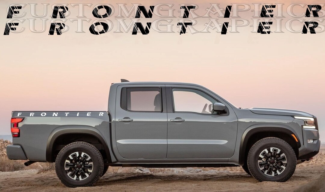 Durable Vinyl Car Decals for Cars Compatible With Nissan Frontier Pro ...