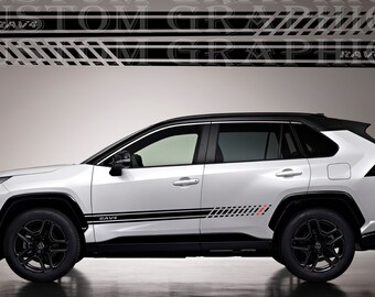 New Set of Stickers Decal Stripe Body Kit Sport Side Door Sticker ...