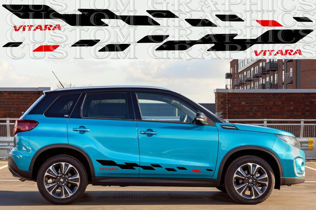 Custom Auto Vinyl Graphics Compatible With Suzuki Vitara - Etsy