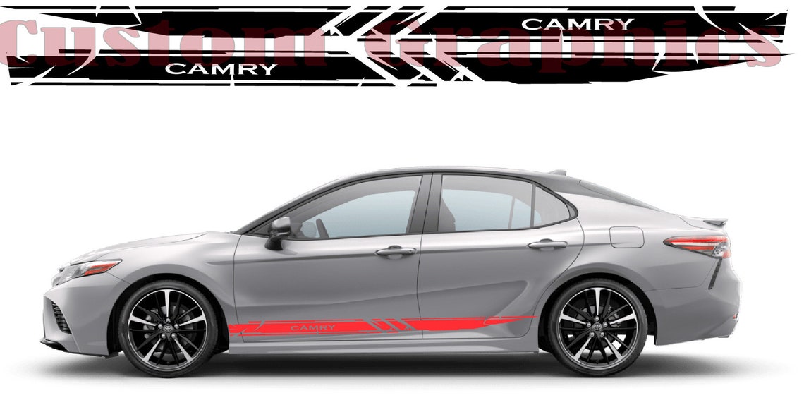 New Set of Stickers Decal Stripe Body Kit Compatible With Camry - Etsy