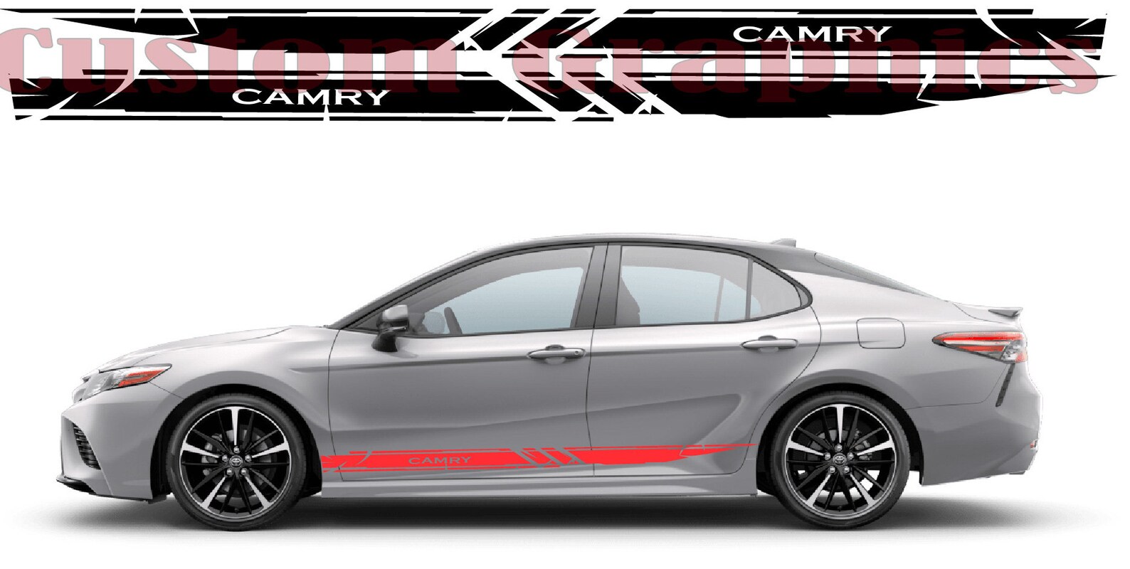 New Set of Stickers Decal Stripe Body Kit Compatible With Camry - Etsy