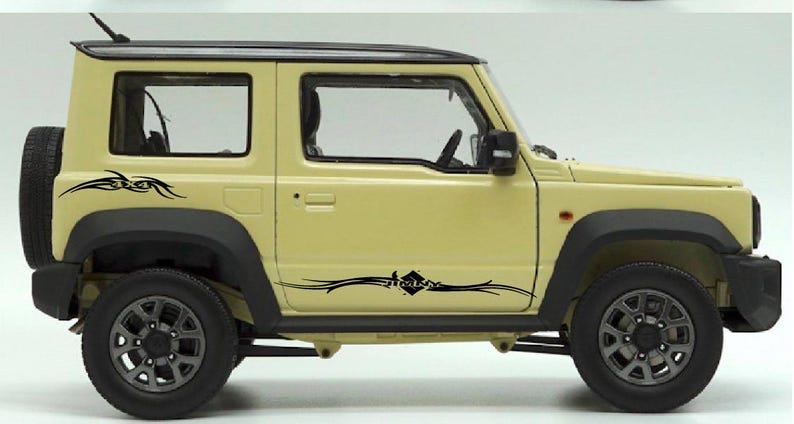 Suzuki Jimny Racing Side Stripes Decal Set - Etsy