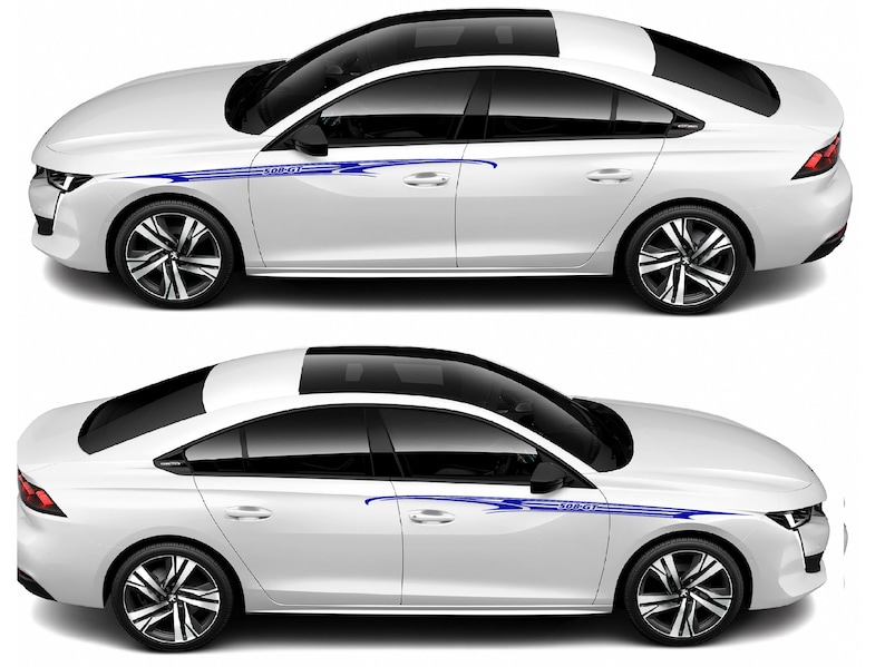 2x Body Decals Side Stripe Sticker Logo Graphics Vinyl High - Etsy