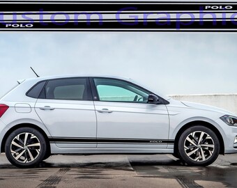 Sport Sticker Decal Side Door Stripes High Quality Compatible With Polo ...