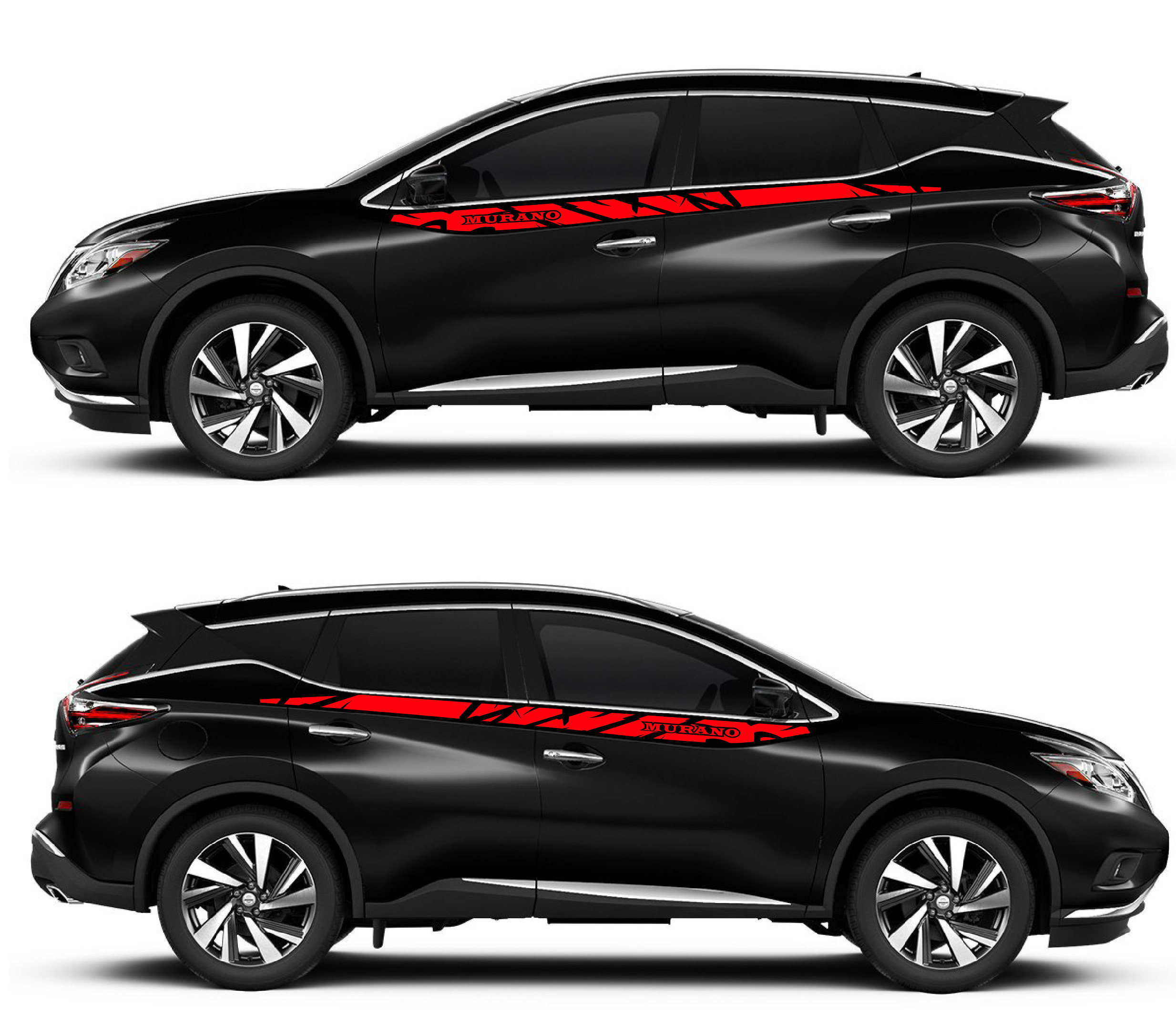 Set of Racing Side Stripes Decal Sticker Graphic High Quality ...
