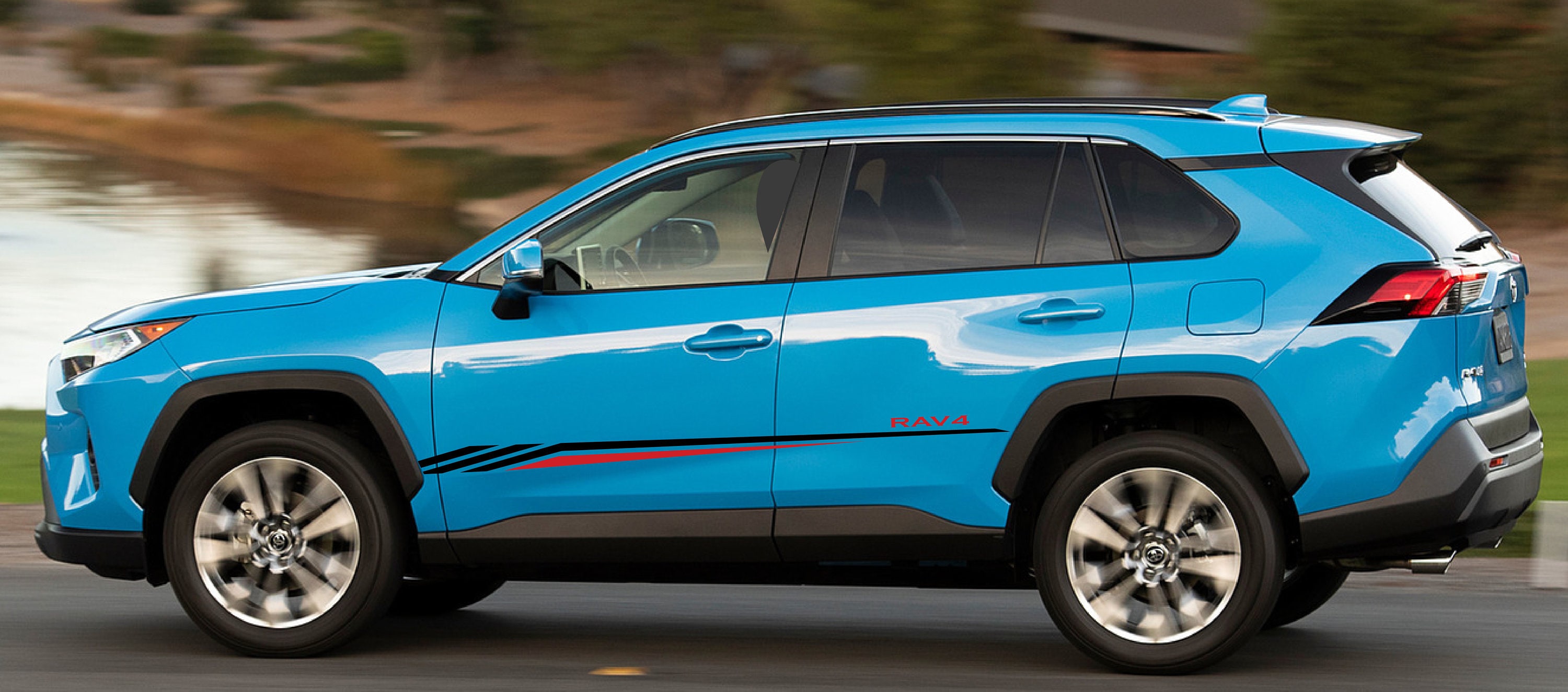 2 Color New Stripe Decal Graphic Stickers Kit High Quality Compatible ...