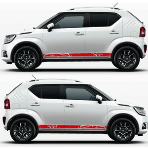 Set of Stickers Decal Stripe Body Kit Sport Side Door Sticker Racing ...