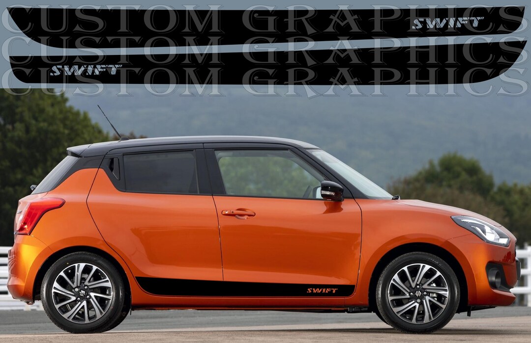 Suzuki Swift Car Vinyl Graphics: Sport Design Body Decals - Etsy