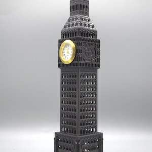 Vintage Big Ben Clock Tower Replica With Functional Clock - London ...