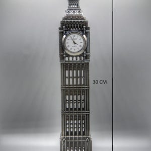 Big Ben London Model With Working Clock (large)-30cm - Etsy