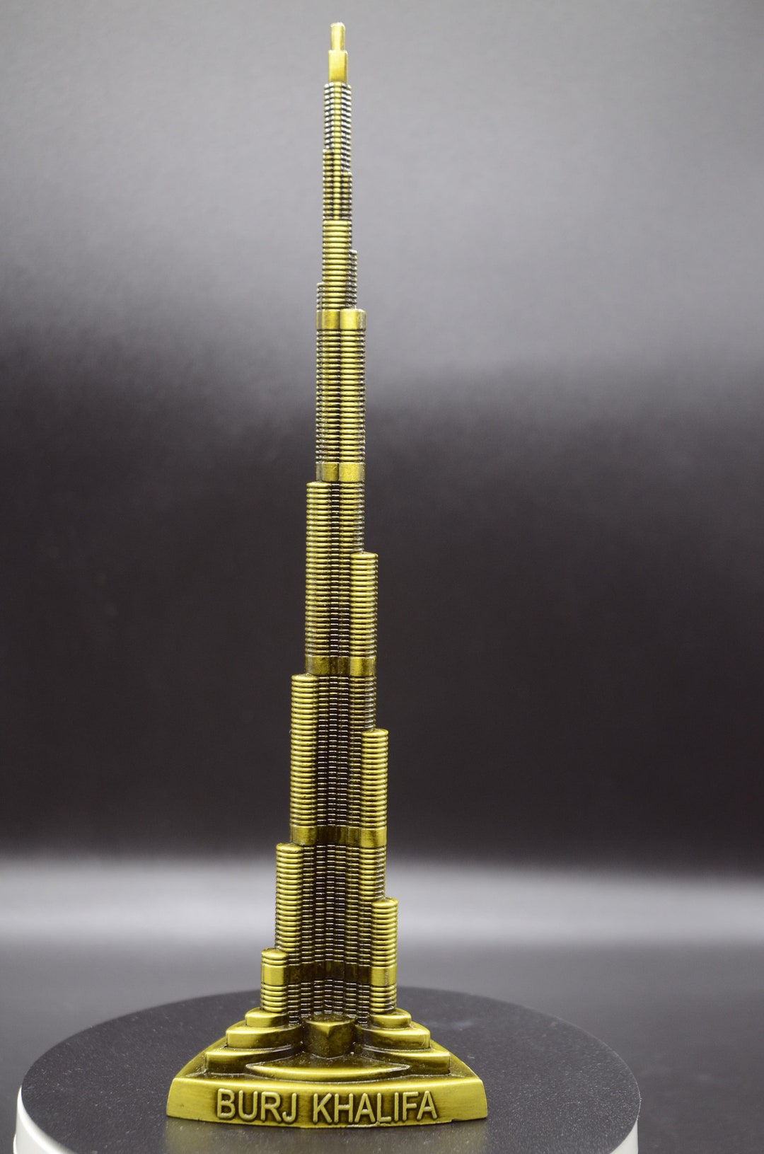 Burj Khalifa Tower Model Alloy Miniature Dubai Tower Model - Etsy