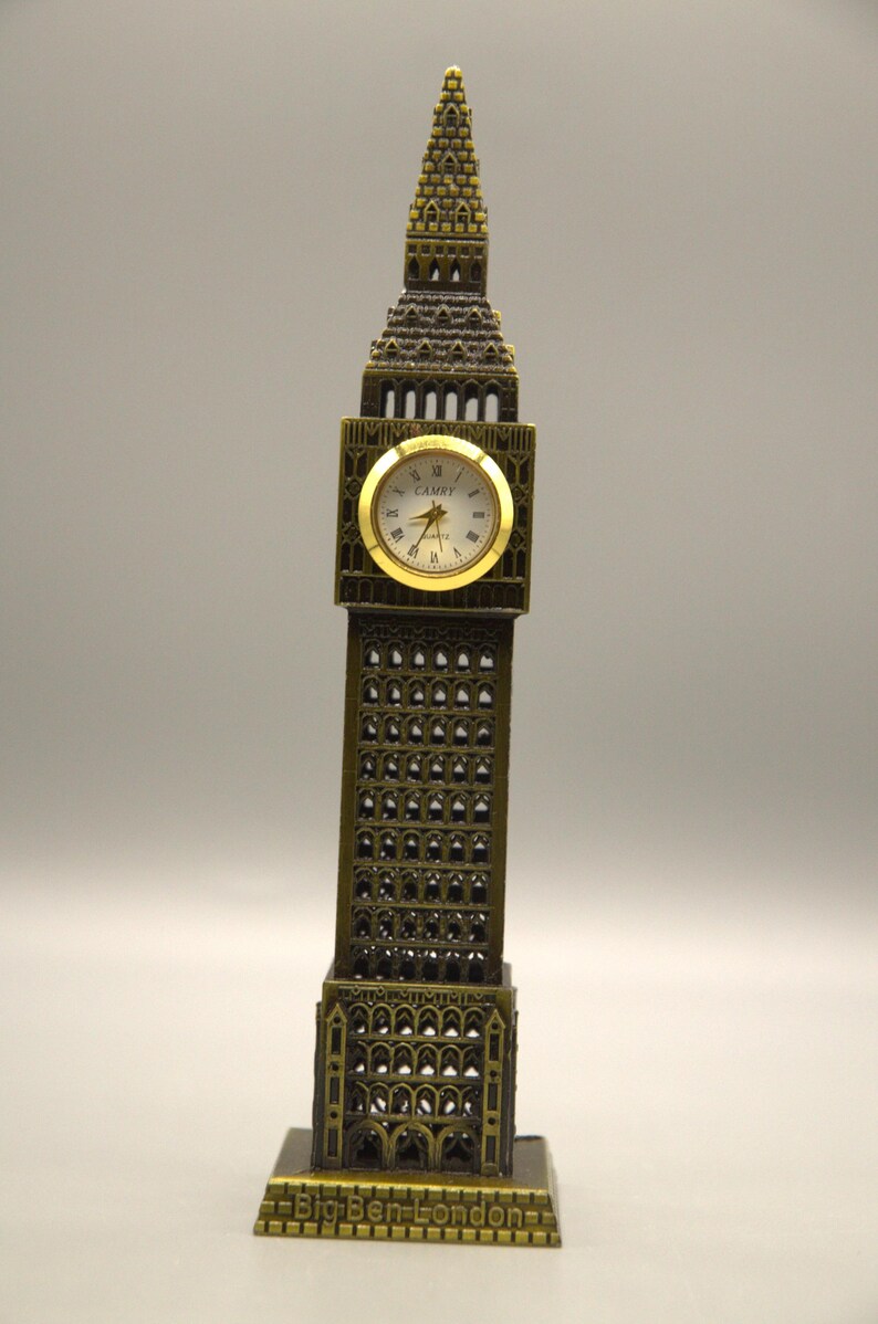 Big Ben Clock Tower Model | London Landmark Souvenir | Decorative ...