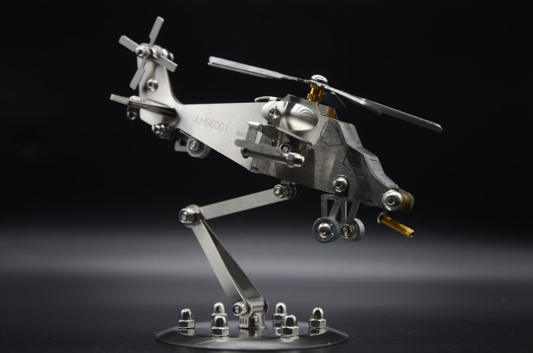 Stainless Steel Classic Helicopter Model Joint Can Mobilize Home ...