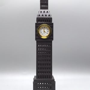 Vintage Big Ben Clock Tower Replica With Functional Clock - London ...