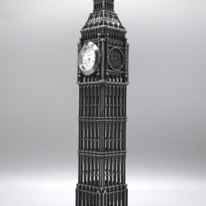 Vintage Big Ben Clock Tower Replica With Functional Clock - London ...