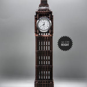 Big Ben London Model With Working Clock (large)-30cm - Etsy