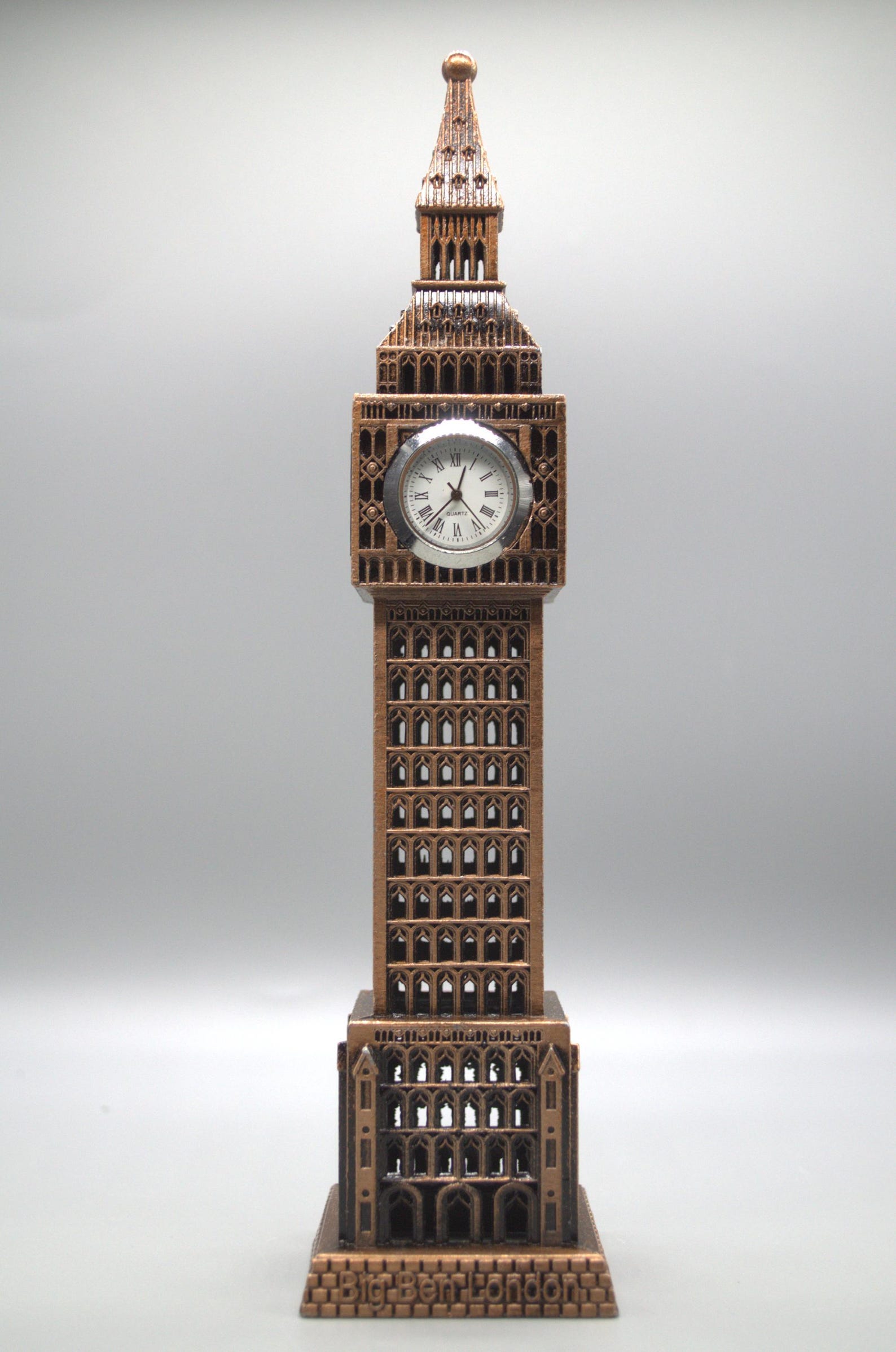 Vintage Big Ben Clock Tower Replica With Functional Clock - London ...