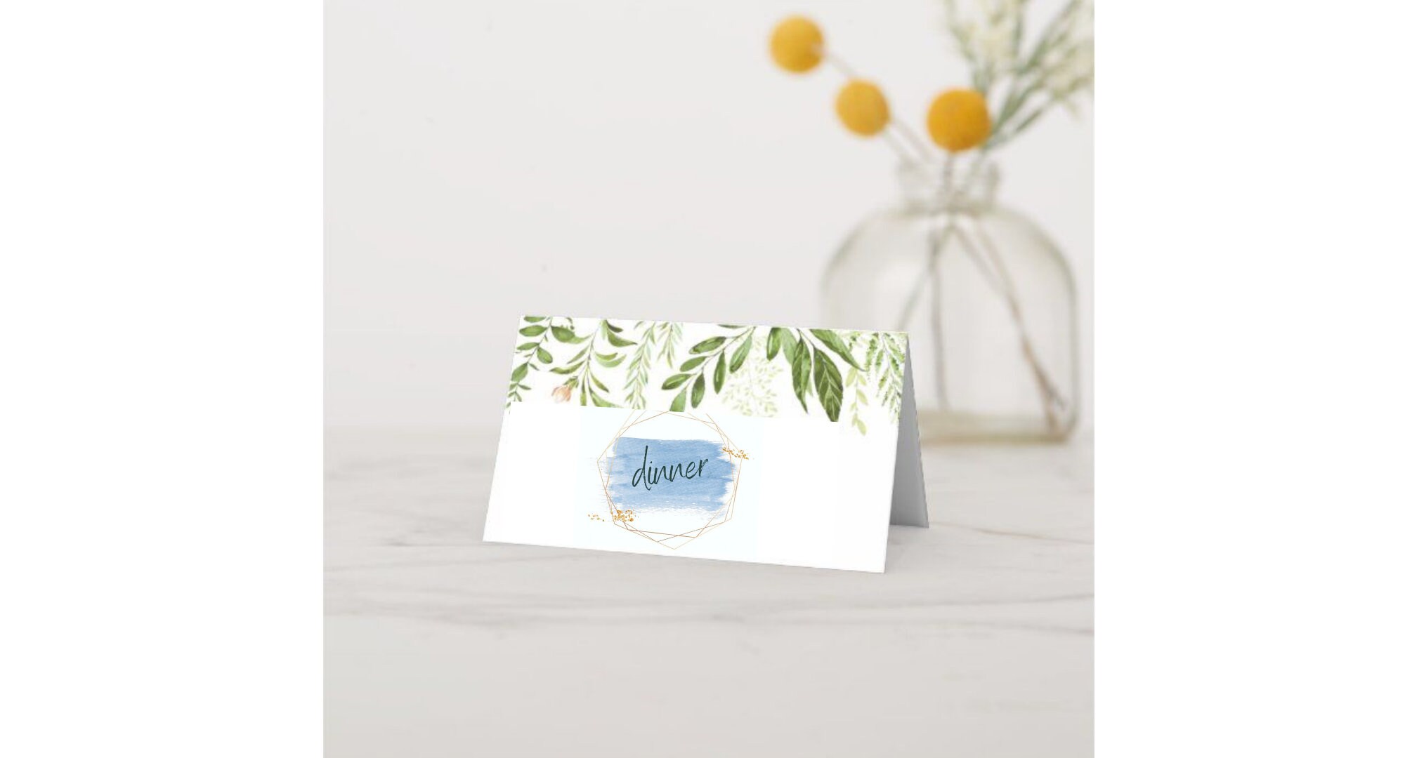 Editable Wedding Print for Placeholder, Sticker Label, Dinner Food ...