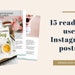 TEA Instagram Posts, Template Bundle, Tea Posts, Canva Templates, Anti ...
