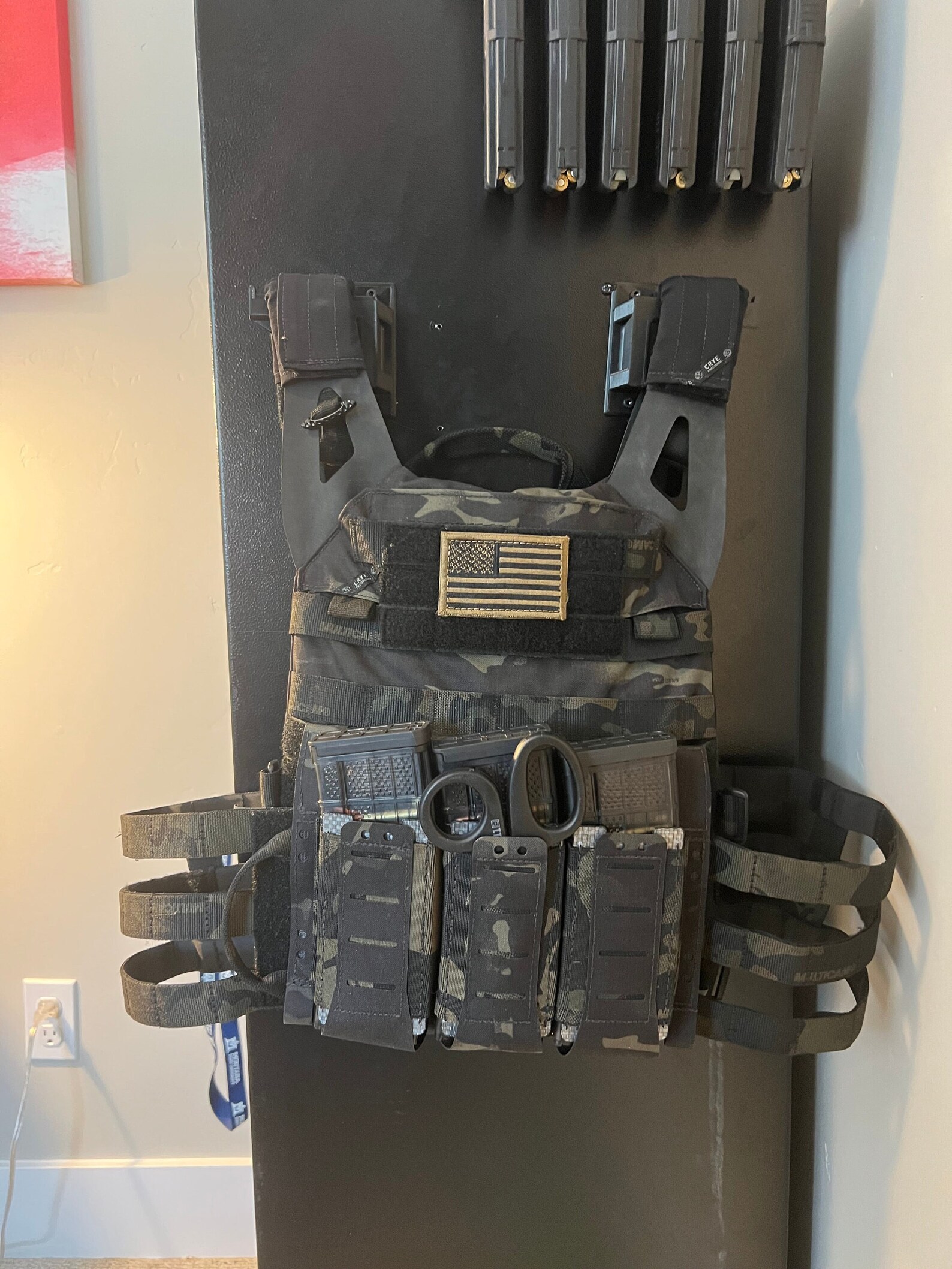 Crye Precision Plate Carrier Wall Hanger 3D Printed Physical Item - Etsy