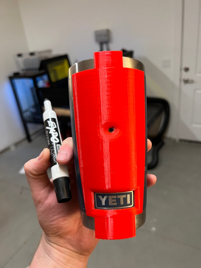 YETI 20oz Front Alignment Jig for Laser Engraving PHYSICAL 3D Printed ...