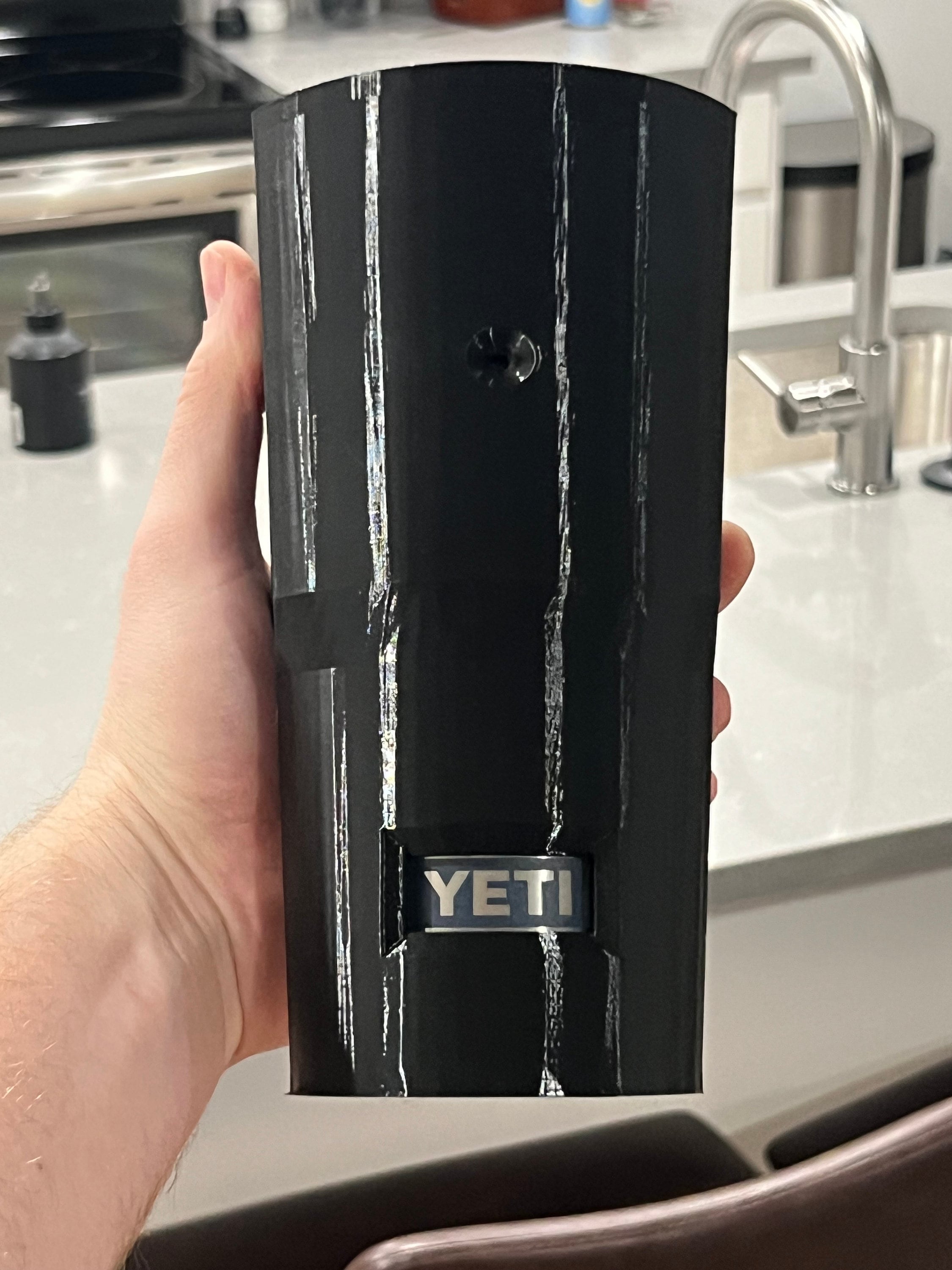 YETI 30oz Front Alignment Jig for Laser Engraving PHYSICAL 3D Printed ...