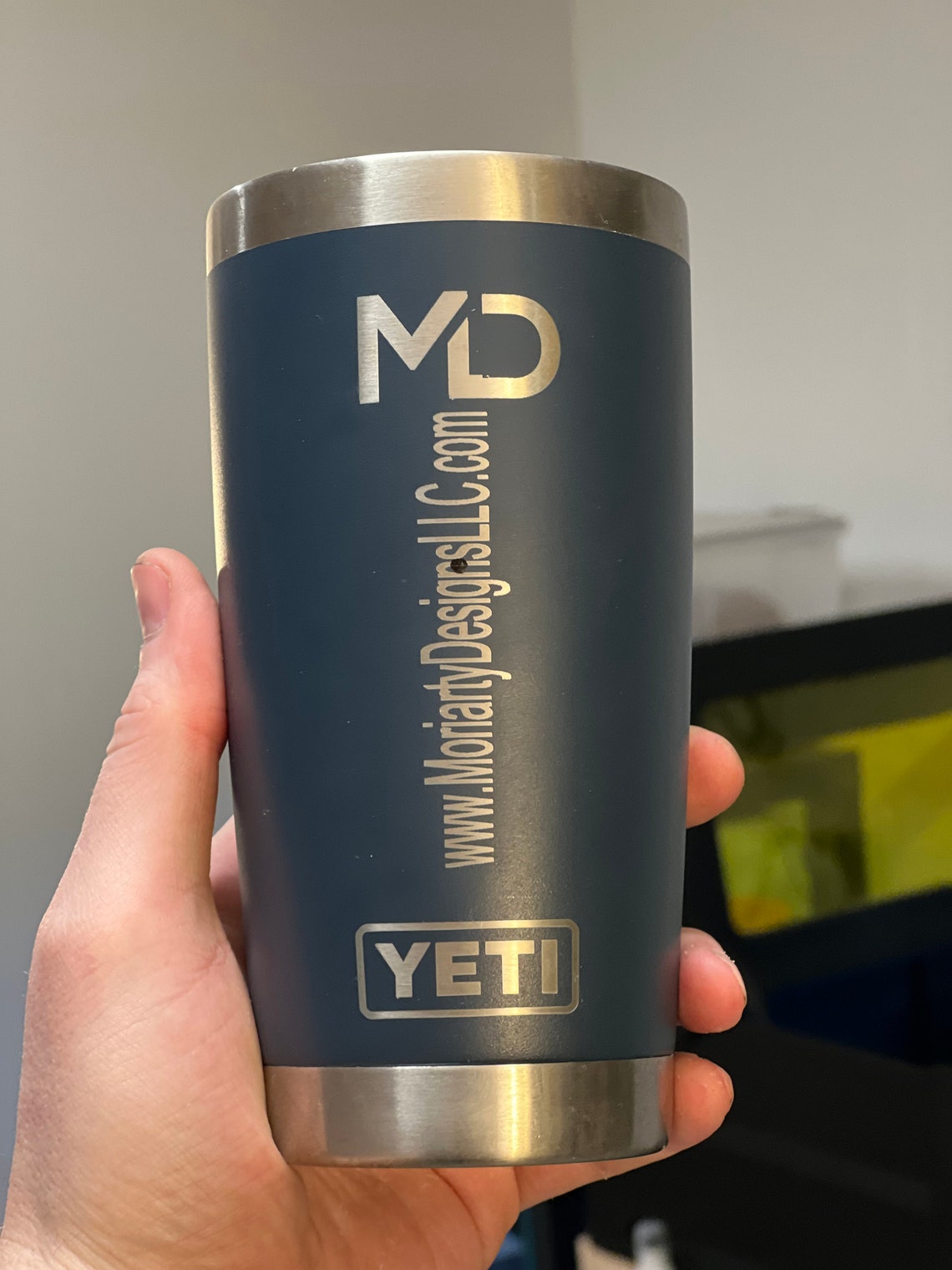 YETI 20oz Front Alignment Jig for Laser Engraving PHYSICAL 3D Printed ...