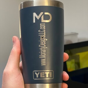 YETI 20oz Front Alignment Jig for Laser Engraving PHYSICAL 3D Printed ...