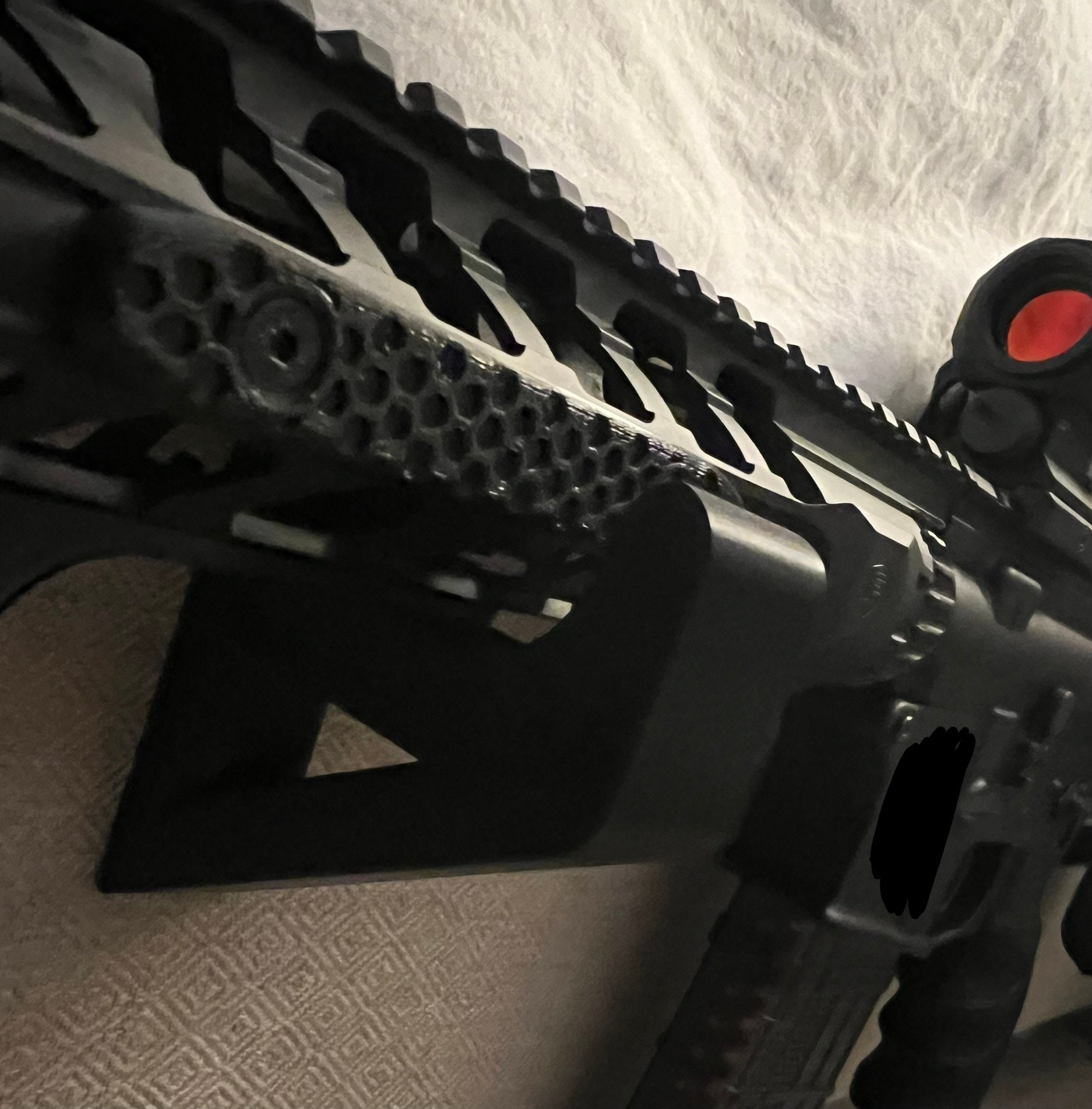 3D Printed Bedside Rifle Rack - Etsy