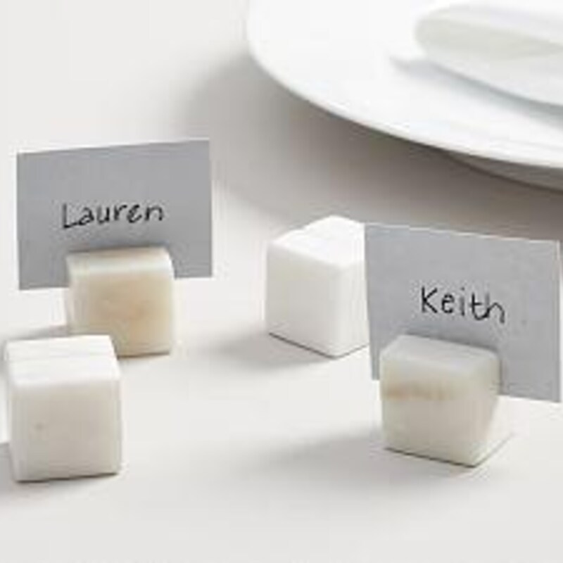 Marble Place Card Holder - Etsy