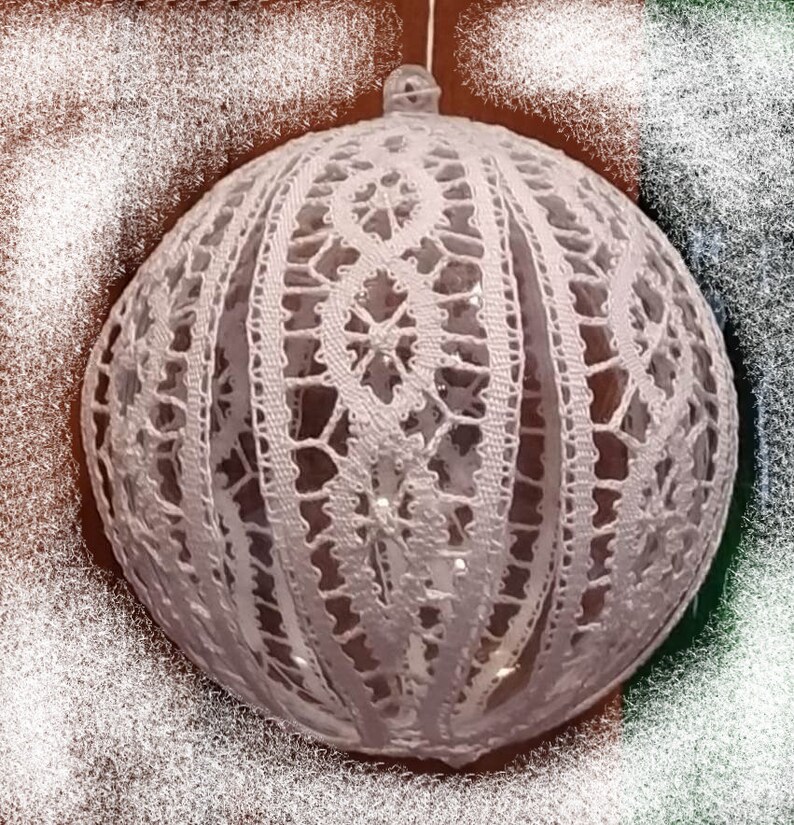 Download Patterns for Christmas Balls, Bobbin Lace, Bobbin Lace Pattern ...