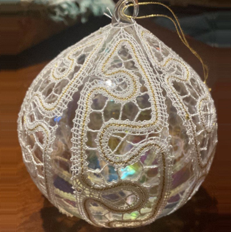 2 Designs for Christmas Baubles Bobbin Lace Bobbin Lace - Etsy UK