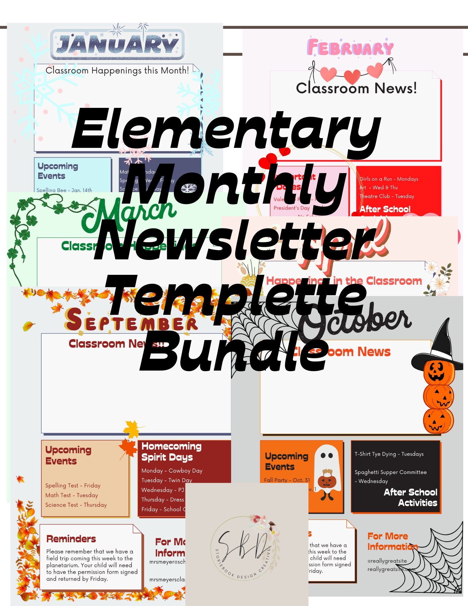 Editable Newsletter, Classroom Newsletter, Teacher Newsletter, Editable ...
