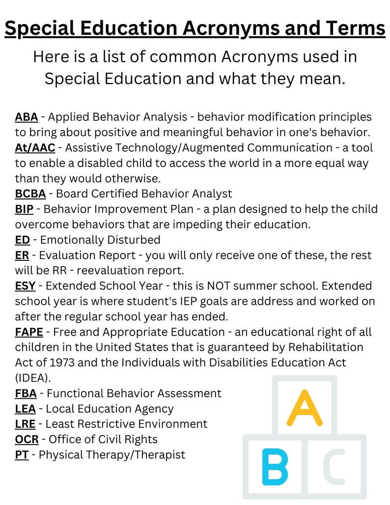 IEP| Parent Guide to IEP| IEP for Parents| Special Ed Bundle for ...