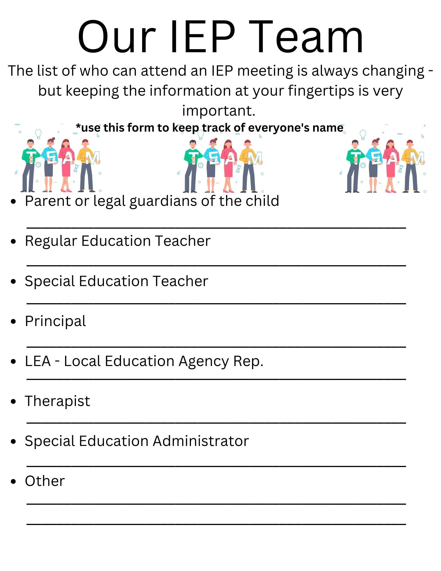 IEP| Parent Guide to IEP| IEP for Parents| Special Ed Bundle for ...