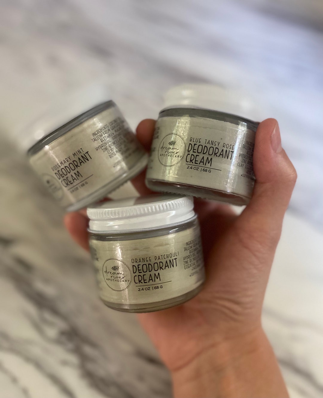 All Natural Deodorant Cream | Tallow Deodorant | 100% Essential Oil ...