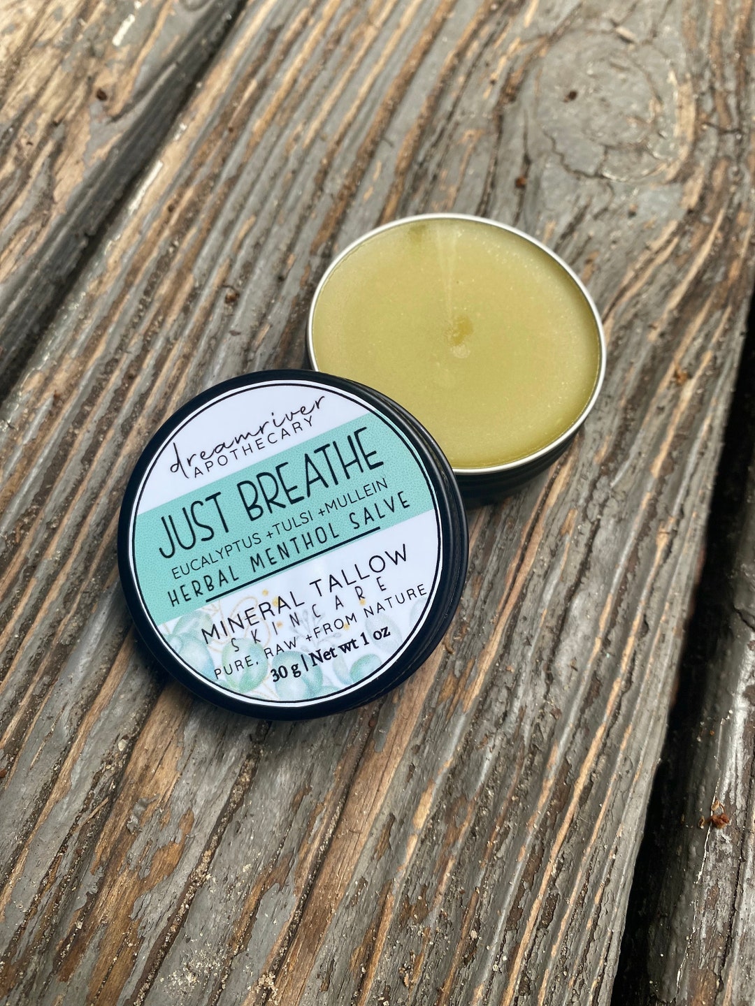Herbal Menthol Salve | Breathe Easy | Herbal Chest Rub | Menthol Rub ...