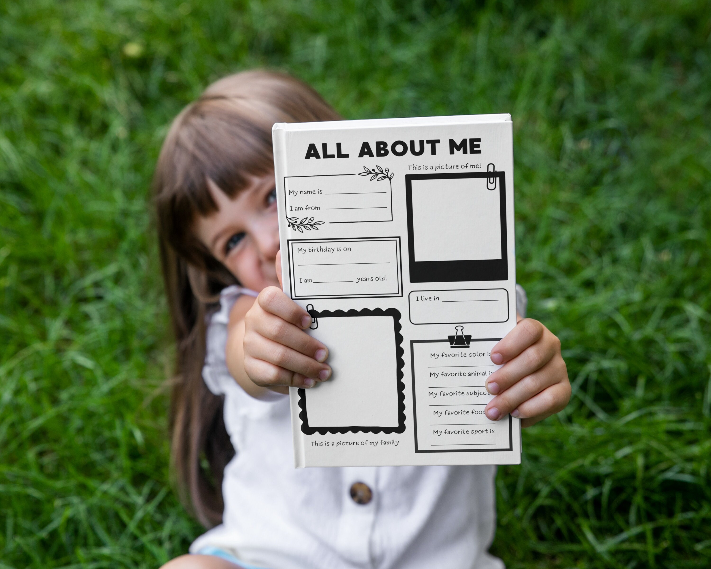 All About Me Poster, School Printable, Back to School Project ...