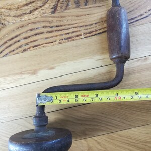 Vintage Manual Hand Drill, Old Carpentry Tool - Etsy