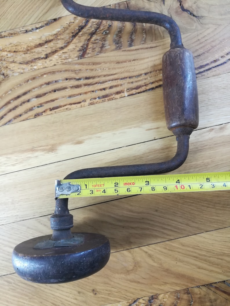 Vintage Manual Hand Drill, Old Carpentry Tool - Etsy