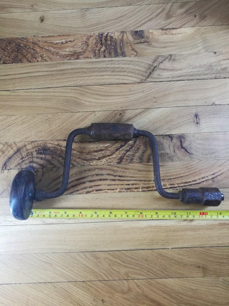 Vintage Manual Hand Drill, Old Carpentry Tool - Etsy