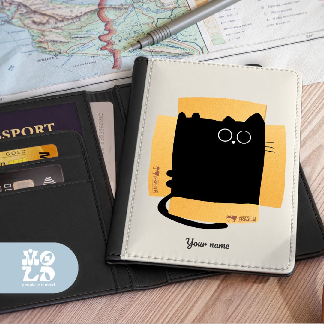 Fit to Everywhere Passport Cover, Personalized Passport Cover, Custom ...