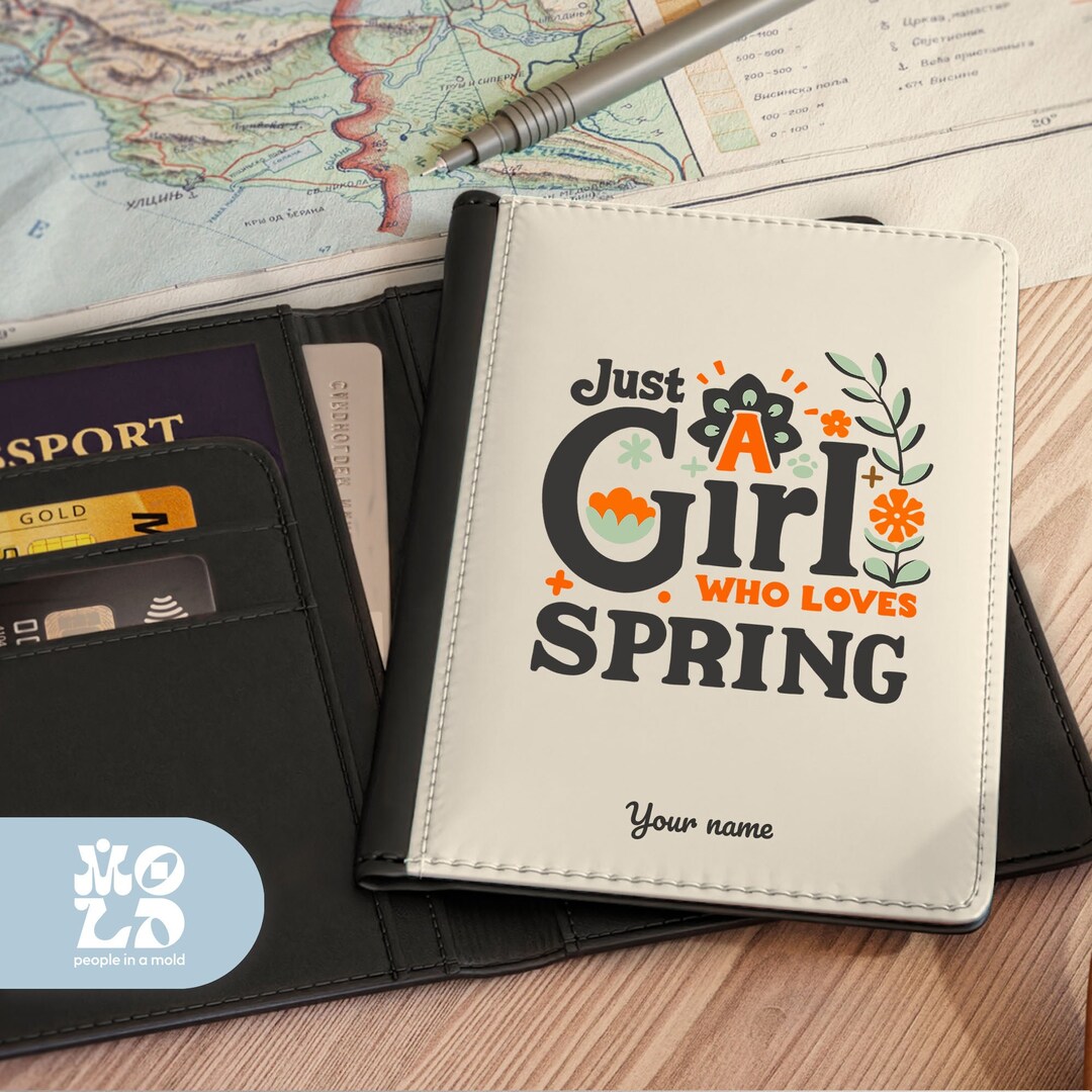 Custom Spring Season Passport Cover Personalized Passport - Etsy