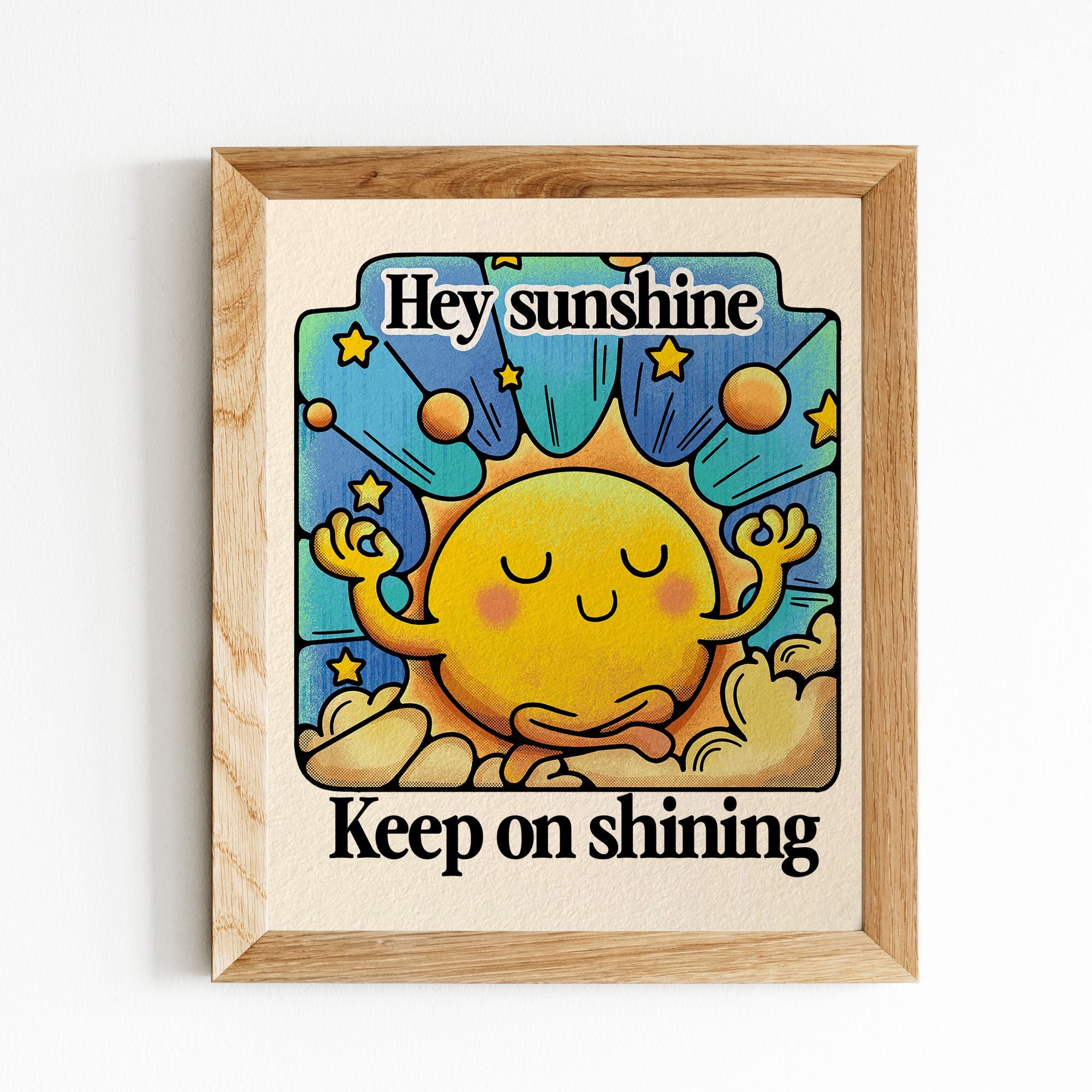 Keep Shining Cartoon