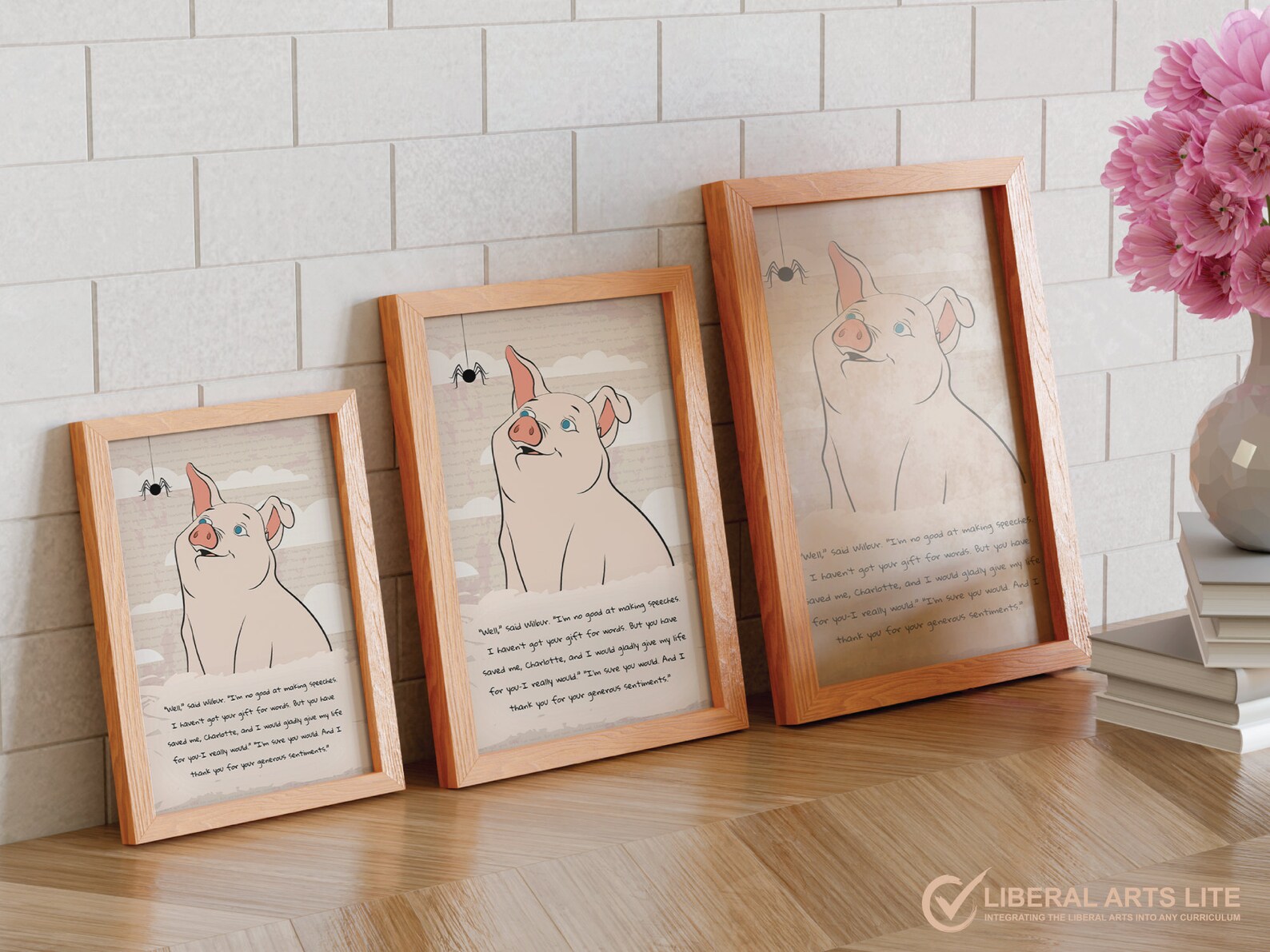 Charlotte's Web Digital Download Printable Poster, Charlotte's Web ...