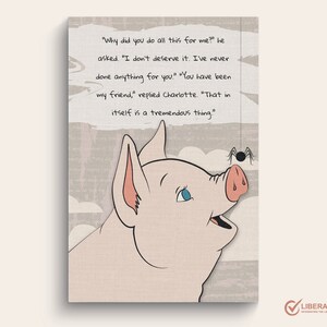 Charlotte's Web Digital Download Printable Poster, Charlotte's Web ...