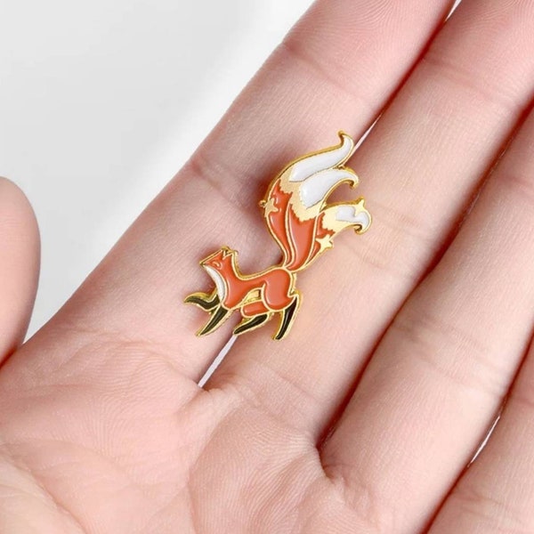 Fox Pin - Etsy