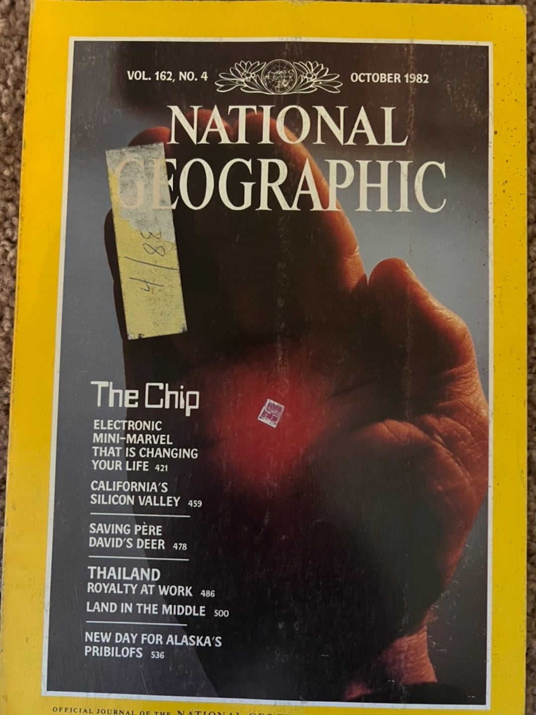 OCTOBER 1982 National Geographic - Etsy